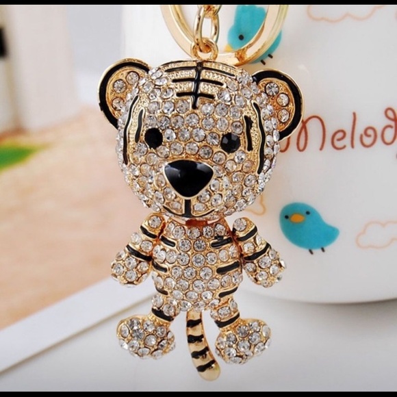 Fashion Jewelry | Jewelry | Tiger Keychain | Poshmark